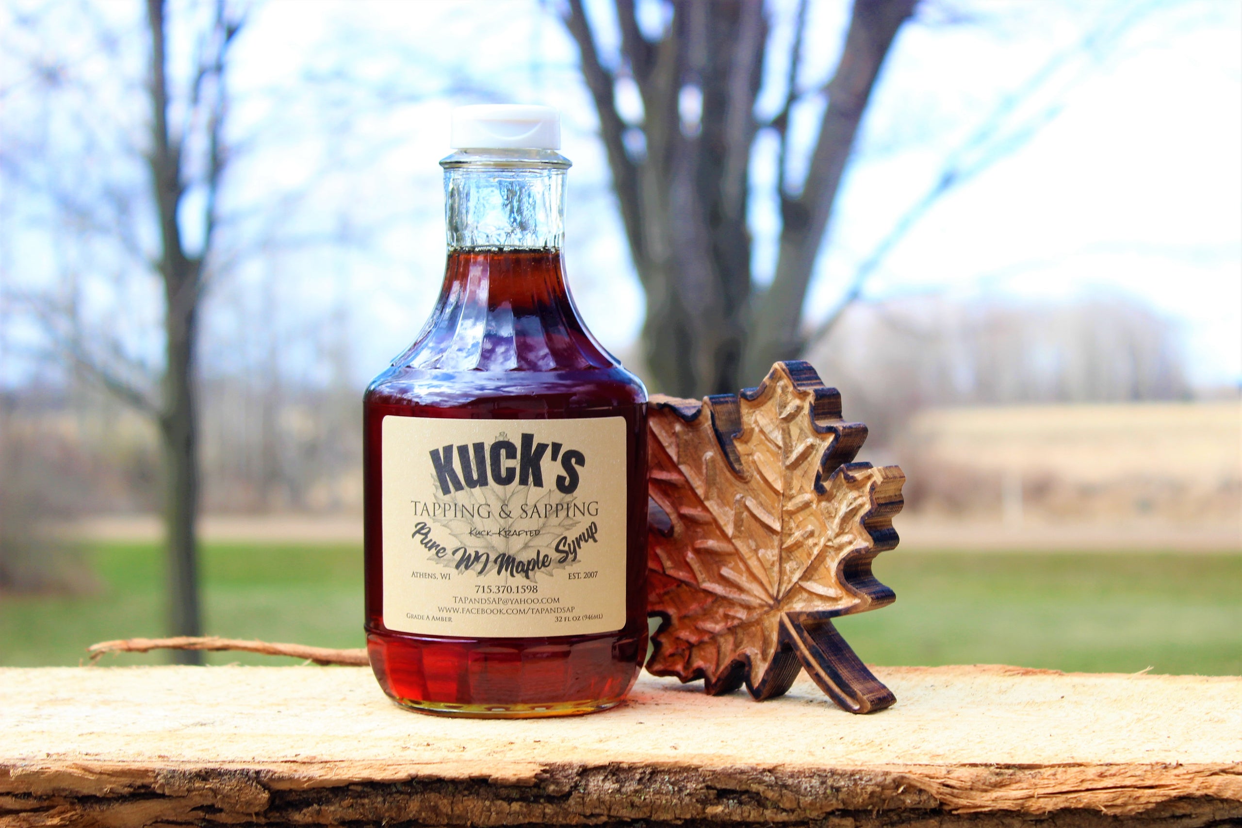 Maple Syrup (Quart) | Kuck's Tapping & Sapping